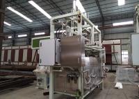 China Small Manual Egg Tray Forming Machine / Waste Paper Industrial Packages Line for sale