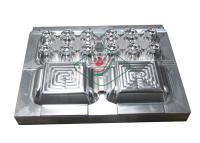 China Aluminium 6 Cavities Egg Box Clam Shell Mould with High Precision CNC Processing and 15-25 Day Delivery for sale