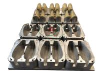 China Customized Design Pulp Mold Aluminum Shoe Tree / Shoe Insert Pulp Mould for sale