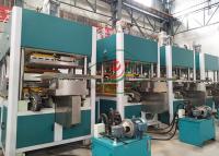 China Virgin Paper Molded Pulp Thermoforming Machine HF-05 150kg/h Capacity for Electronic Packaging for sale