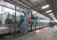 China Pulp Molding Rotary Egg Tray / Fruit Tray Forming Equipment with 6 Layers Dryer for sale
