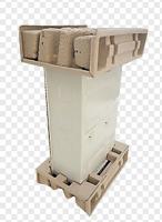 China Recycle Paper Pulp Molding Machine with 2 Cabinets for Electronic Packages for sale