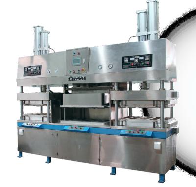 China Fully Automatic Sugarcane Pulp Molded Servo Drive Forming Machine With Big Capacity  6000pcs/h for sale