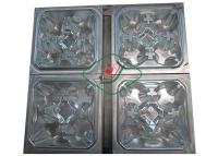China 4 Cavities Aluminum Cup Carrier Pulp Molding Tooling with CNC Precision & 15-25 Day Delivery for sale