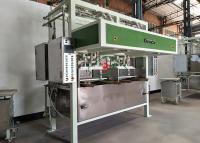 China BY010 Double Station Pulp Molding Machine 100-150kg/h Capacity with 800×600mm Mould Plate for Industrial Packaging for sale