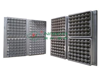China 30 Holes Extrusion Egg Tray Carton Pulp Mold with CAD Design | Aluminum Construction | 8+ Year Lifespan for sale