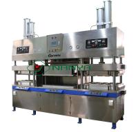 China TS-10B 380kW Bagasse Paper Plate Thermoforming Machine | 6-8 Ton Daily Capacity | 1100×800mm Mold Size for sale