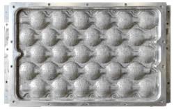 China Custom Rectangular Paper Pulp Molded Fruit Tray - 30 Day Production, Eco-Friendly Packaging Solution for sale
