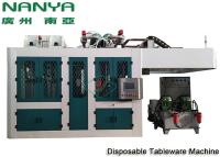 China Sugarcane Disposable Take Away Tableware Pulp Molding Equipment With PLC + Touch Screen + Simens for sale