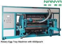 China Automatic Rotary Egg Tray / Egg Carton Making Machine High Output Pulp Molded for sale