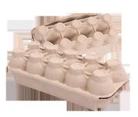 China Auto Rotary Egg Tray Machine with 250-280 kg/h Capacity | Waste Paper Pulp Molding Equipment for Industrial Packaging for sale