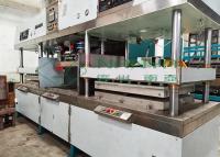 China TS-10B Semi Automatic Paper Plate Making Machine 1100×800mm Mold 6-8 Ton Daily Capacity for sale