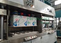 China TS-10B Semi Automatic Paper Plate Making Machine 1100×800mm Mold 6-8 Ton Daily Capacity for sale