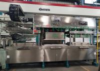 China Semi-Automatic Bagasse Paper Plate Making Machine 1100×800mm with 6-8 Ton Daily Capacity and PLC Control for sale