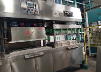 China Semi-Automatic Bagasse Paper Plate Making Machine 1100×800mm with 6-8 Ton Daily Capacity and PLC Control for sale