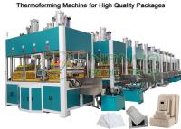 China HF-05 Paper Molded Pulp Machine with 150kg/h Capacity, 1100×800mm Platen Size for Packaging Production for sale