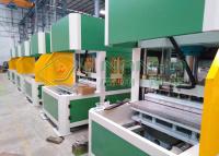China Paper Tray Hot Press Machine 50 Ton Pressure 1100x700mm Platen with PLC Control for Pulp Molding for sale