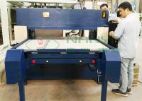 China Hydraulic Paper Pulp Edge Trimming Machine 40-60 Tons Pressure 1600×915mm Plate Size for Tableware and Packaging for sale