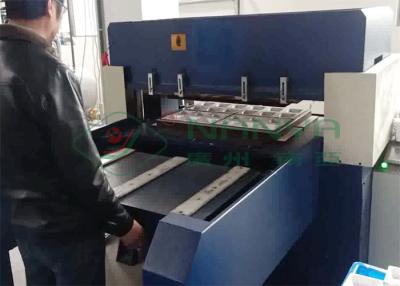 China Hydraulic Paper Pulp Edge Trimming Machine 40-60 Tons Pressure 1600×915mm Plate Size for Tableware and Packaging for sale