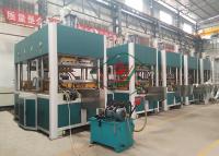 China HF-05 Molded Pulp Thermoforming Machine for Cellphone Box Production - 150kg/h Capacity, 1100×800mm Platen for sale