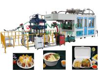 China Fully Automatic Bagasse Fiber Tableware Production Line - 1800 to 18000 pcs/h Capacity with 120-1100 kW Power Consumption for sale