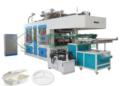 China TA-05B Disposable Wood Pulp Food Container Making Machine 7000 pcs/h Capacity 450 kW Power Consumption for sale