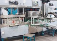China Paper Pulp Lunch Box Oval Bowl Molding Machine with Auto Robot for sale