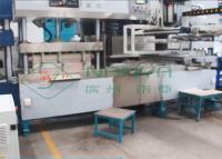 China Paper Pulp Lunch Box Oval Bowl Molding Machine with Auto Robot for sale