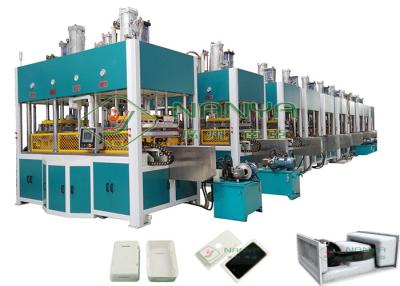 China HF-10 Molded Pulp Packaging Machine 300kg/h Capacity with 400kw Power for Mobile Phone Box Production for sale