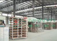 China Semiautomatic Recycled Waste Pulp Tray Machine Making Fruit / Medical Tray 800Pcs/H for sale