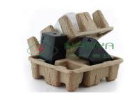 China Semi Automatic Recycling Pulp Tray Machine With Sun Drying / 1200pcs / H for sale