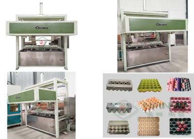 China CE Certified Automatic Paper Pulp Egg Carton Machine with 1-Layer Dryer - 600 pcs/hour Capacity, 35 kW Power for sale