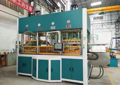 China HF-02 60kg/h Molded Pulp Machine for Mobile Phone Packaging Inserts with 1100×800mm Mould Plate for sale