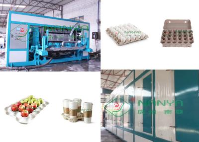 China ER4000-B Automatic Paper Egg Tray Making Machine 4000pcs/h with 6-Layer Dryer and Vacuum Forming for sale