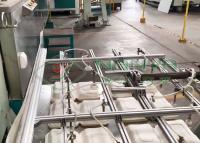 China Semi-Automatic Sugarcane Bagasse Tableware Pulp Molding Machine with Robot Arm - 900×600mm to 1100×800mm Mould Size, 20-40 Ton Pressure for sale