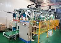 China Semi-Automatic Sugarcane Bagasse Tableware Pulp Molding Machine with Robot Arm - 900×600mm to 1100×800mm Mould Size, 20-40 Ton Pressure for sale