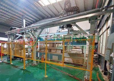China Semi-Automatic Sugarcane Bagasse Tableware Pulp Molding Machine with Robot Arm - 900×600mm to 1100×800mm Mould Size, 20-40 Ton Pressure for sale
