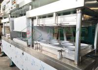 China Semi-Auto Sugarcane Paper Plate Making Machine 900×600mm 5000 pcs/h Capacity with Vacuum Thermoforming for sale