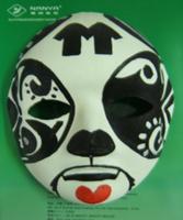 China Unbleached Recycled Paper Carnival Mask - Bagasse/Bamboo Pulp Material, 2000 MOQ, DIY Painting Surface for sale