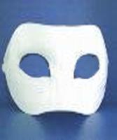 China Biodegradable Paper Pulp Halloween Mask NYM0604 - DIY Painting Surface, 2000pcs MOQ, 15-25 Day Production for sale