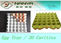 China Biodegradable 30-Cavity Pulp Molded Egg Tray | 5x6 Configuration | Eco-Friendly Paper Packaging for sale