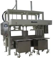 China Semiautomatic Paper Pulp Molding Machine with Drying-in-Mould Technology, 30-300kg/h Capacity, 220-440V Voltage for sale