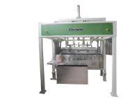 China Semiautomatic Paper Molding Pulp Egg Tray / Egg Carton Forming Machine / 2000Pcs/ H for sale