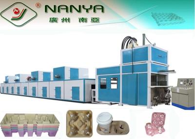 China NANYA P1680 Automatic Molded Pulp Machine - 80-100kg/h Capacity, 1600×800mm Plate Size for Industrial Packaging for sale