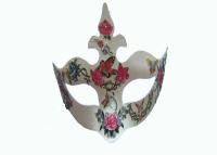 China Paper Pulp Molded Carnival Mask NYM0605 - Biodegradable DIY Party Mask with 2000pcs MOQ and Custom Design Options for sale