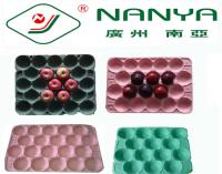 China Degradable Rectangular Paper Pulp Fruit Tray with 20 Cavities 4×5 Configuration for Sustainable Packaging for sale