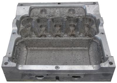 China Custom Aluminum Pulp Mould for 10-Cell Egg Box Production with CNC Precision and 1-Year Warranty for sale