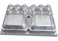 China 12-Hold Aluminum Egg Box Carton Molds with CE/TUV/SGS/ISO9001 Certification and 1-Year Warranty for sale
