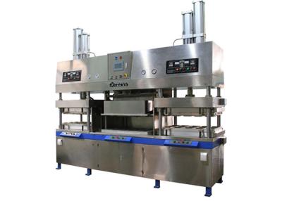 China Semi Automatic Paper Pulp Molded Plate Making Machine 700 Pcs/Hour 65kW TS-01 Model for Food Containers for sale