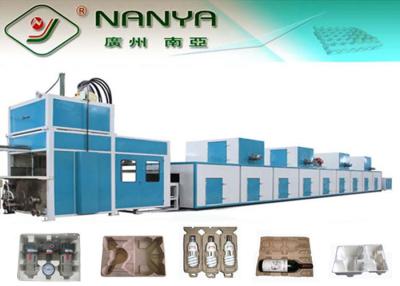 China High Capacity Fully Automatic Pulp Molding Equipment 50kg - 500kg Per Hour for sale